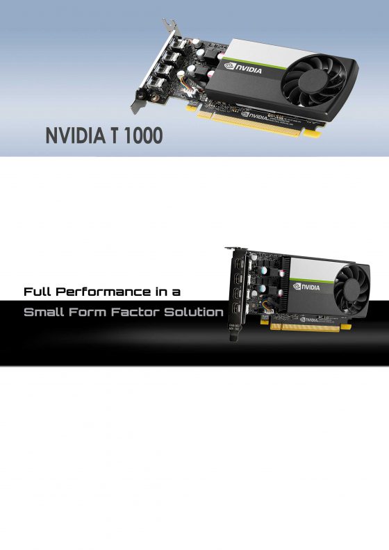 کارت گرافیک پی ان وای (PNY) NVIDIA T1000 - اهتمام
