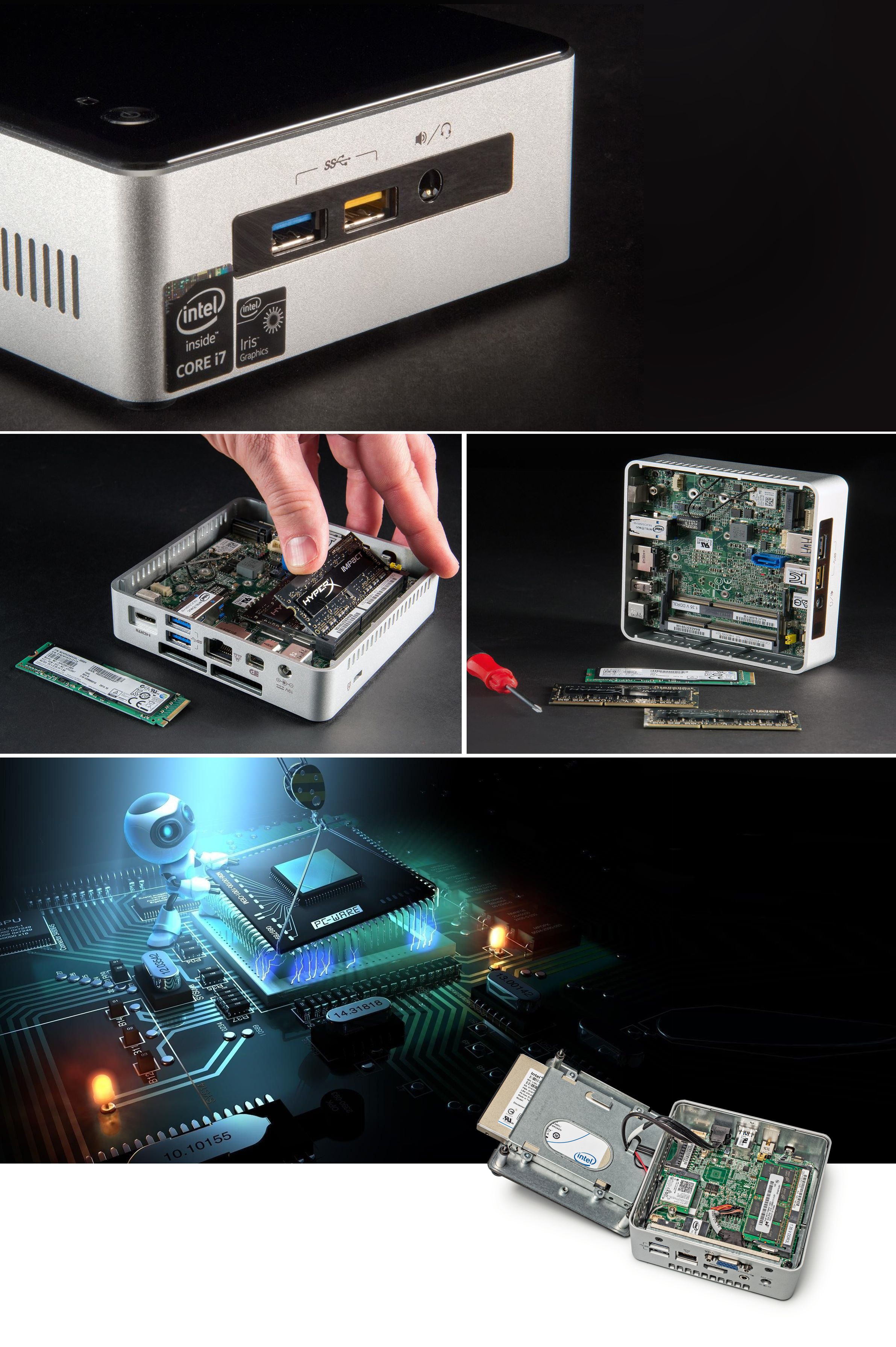 مینی پی سی NUC5CPYH – A - شرکت مهندسی اهتمام